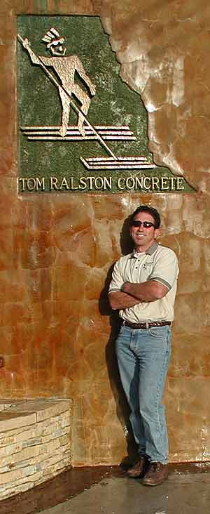 Tom Ralston, Concrete Contractor, Decorative Concrete Expert, Santa ...